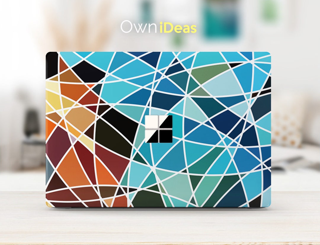 Surface Laptop Skin Keyboard Sticker Personalized Gifts Geometric ...