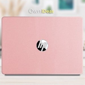 HP Laptop Skin Rose Solid Color Distinctive Customizable Gift Custom ...
