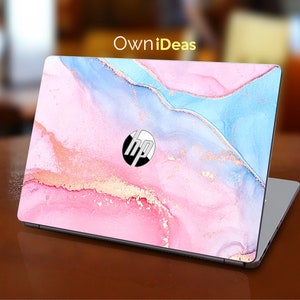 Hp Laptop Skin Watercolor Painting Design Personalized Gift Fits Hp ...