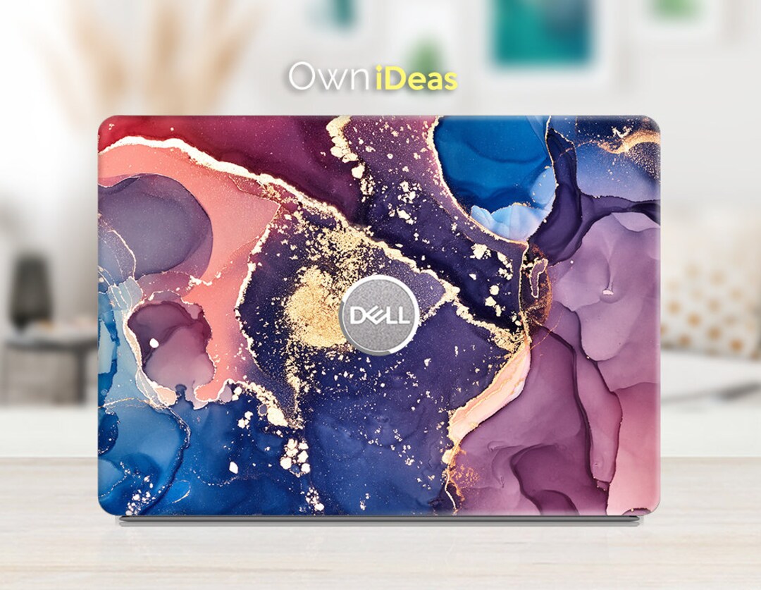 Dell Laptop Skins Marble Texture Customize Personalized Gift, Fits XPS ...