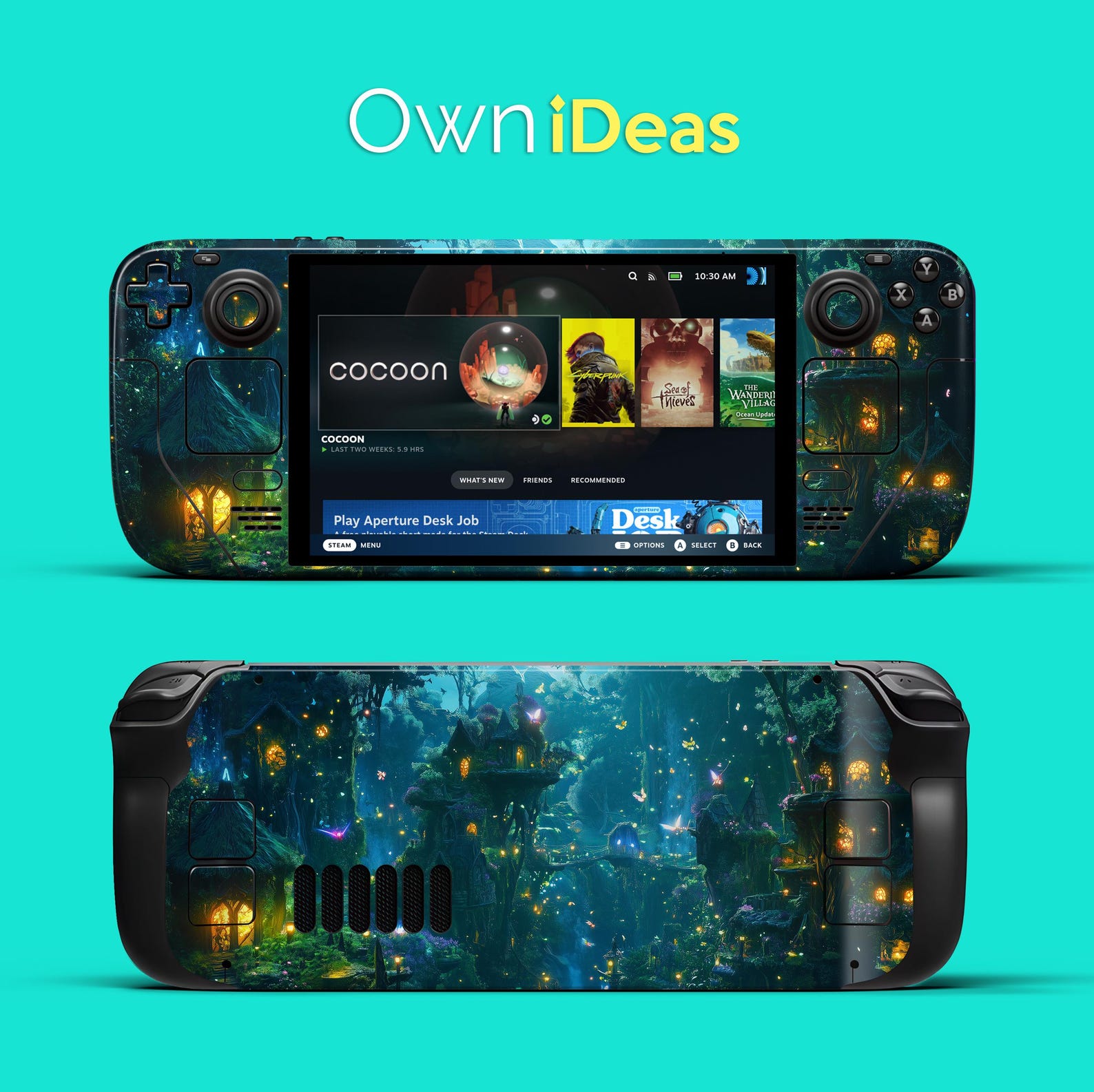 Steam Deck Oled Skin Decal Stickers Fairy Tale World Design ...
