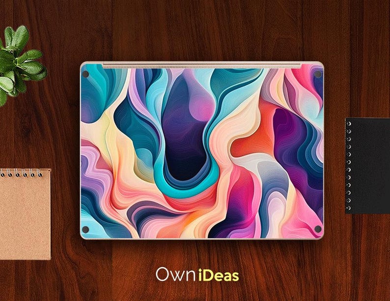 Surface Laptop Studio Laptop Skin Color Line Personalized Gift Brain ...
