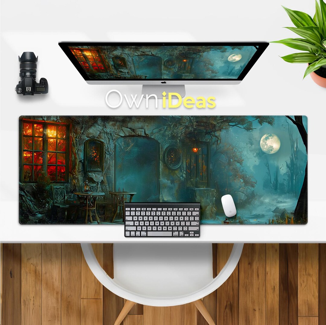 Game Scene Design Desk Mat Personalized Custom Mouse Pad Custom Office ...
