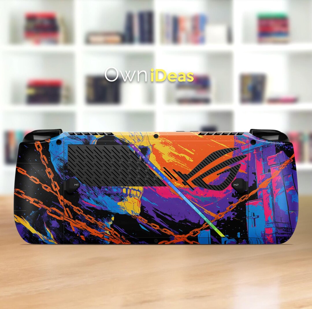 Asus Rog Ally X Skin Sticker Decal With Transparent Case Customizable ...