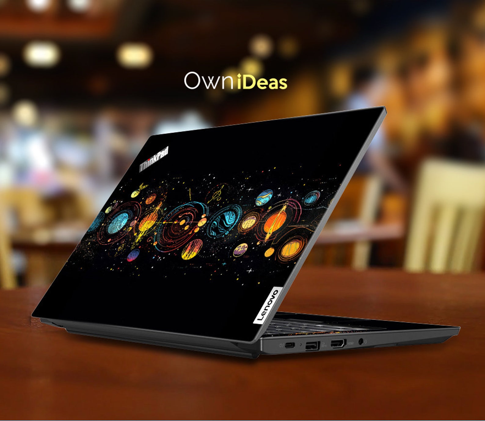 Lenovo Skin Laptop Protective Decal Planet Design Customizable Gift ...