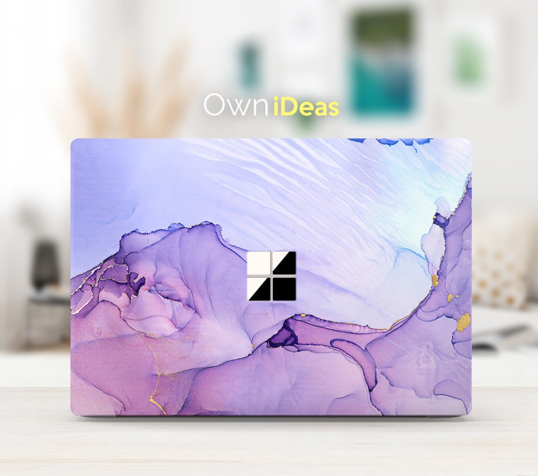 Surface Laptop 2 15 Purple Marble Texture Skin Customizable ...