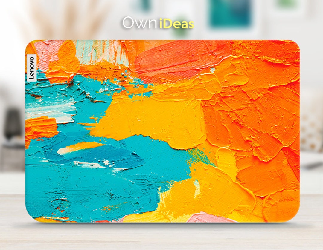 Lenovo Laptop Vinyl Skins Abstract Oil Painting Personalized ...