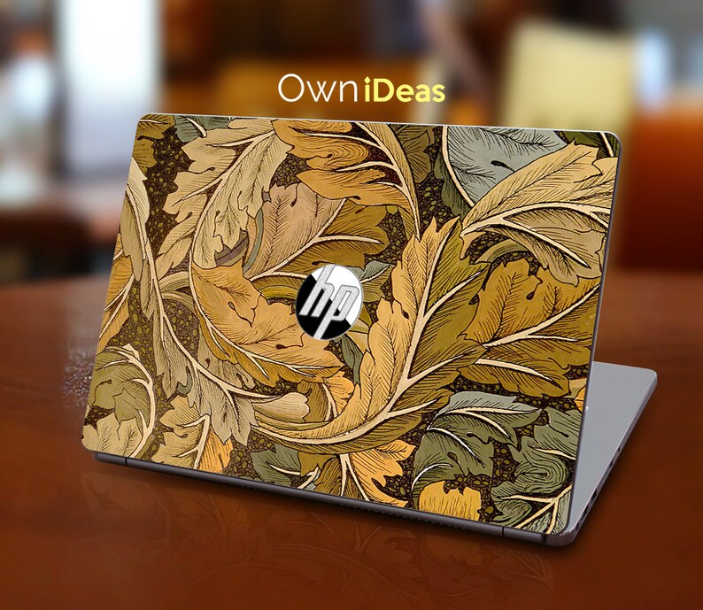 HP Laptop Vinyl Decal Classical Pattern Personalized Gift - Etsy