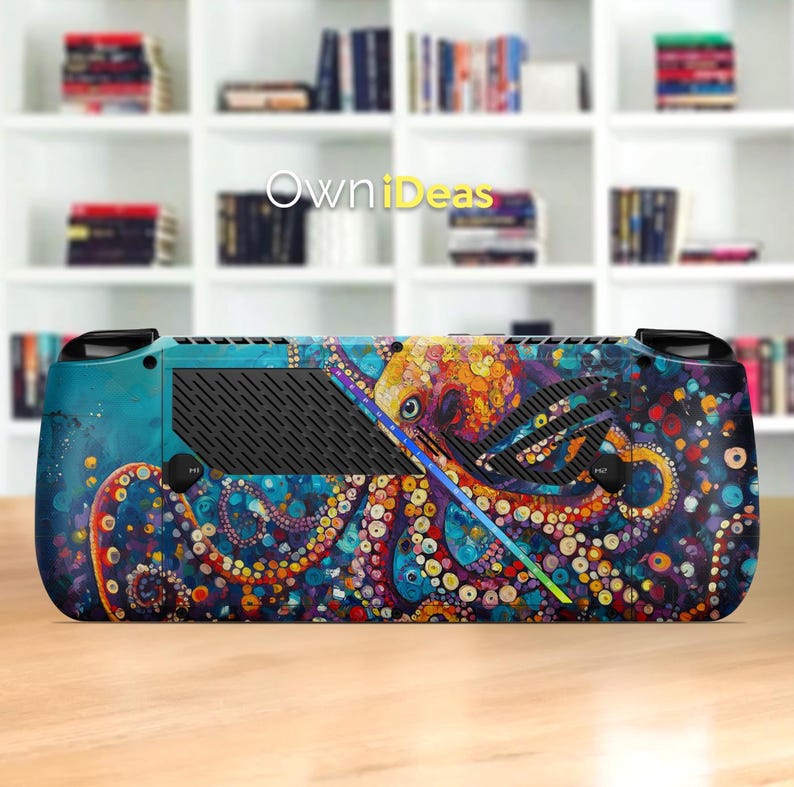 Asus Rog Ally X Gaming Console Vinyl Sticker Set With Transparent ...