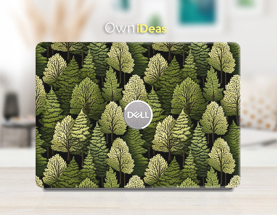 Custom Present, Alienware Skin,personalization Decal,bright Tree Design ...