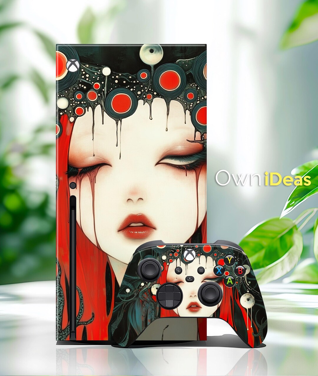 Xbox Series X Skin Strange Girl Design Xbox 360 Xbox Series S Xbox ...