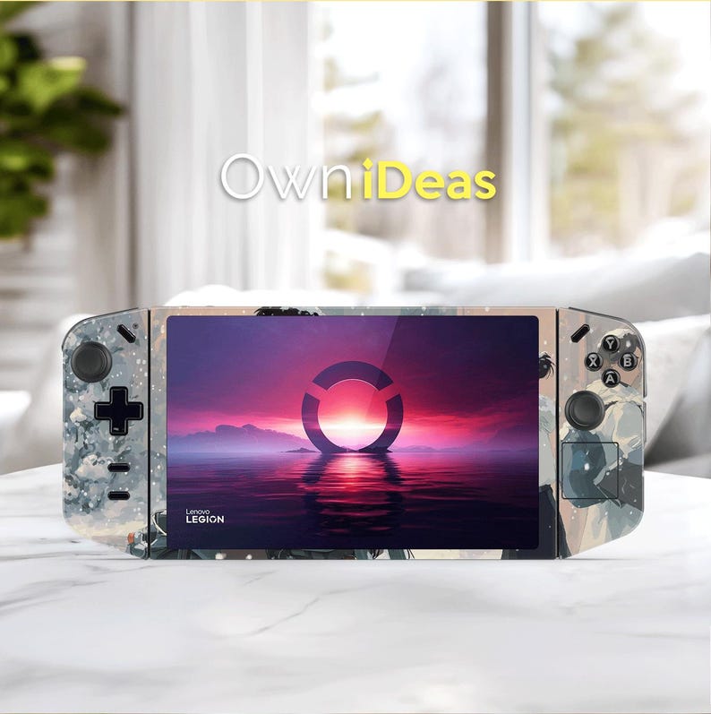 Custom Legion Go S Skin With Transparent Protective Case Bouquet by the ...