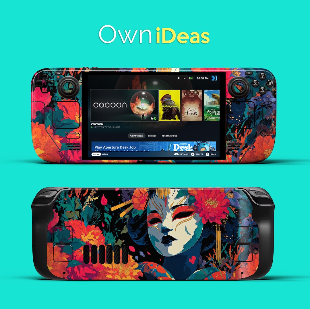 Steam Deck OLED Skin Sticker Decal Accessories Hua Dan's Art Pattern ...