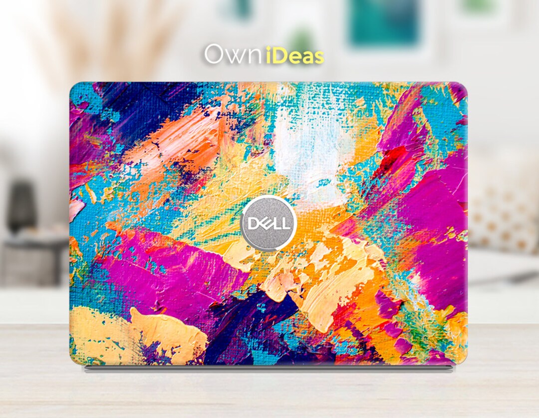 Skin Cover for Dell, Abstract Oil Painting Design, Personalized ...