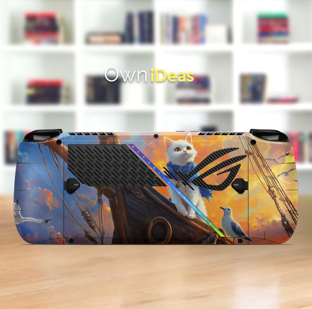 Rog Ally X Decal Sticker Skin Artistic Maritime Fantasy Customizable ...