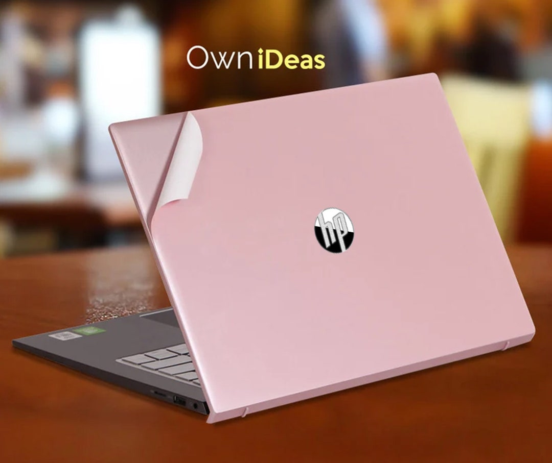 HP Laptop Skin Rose Solid Color Distinctive Customizable Gift Custom ...