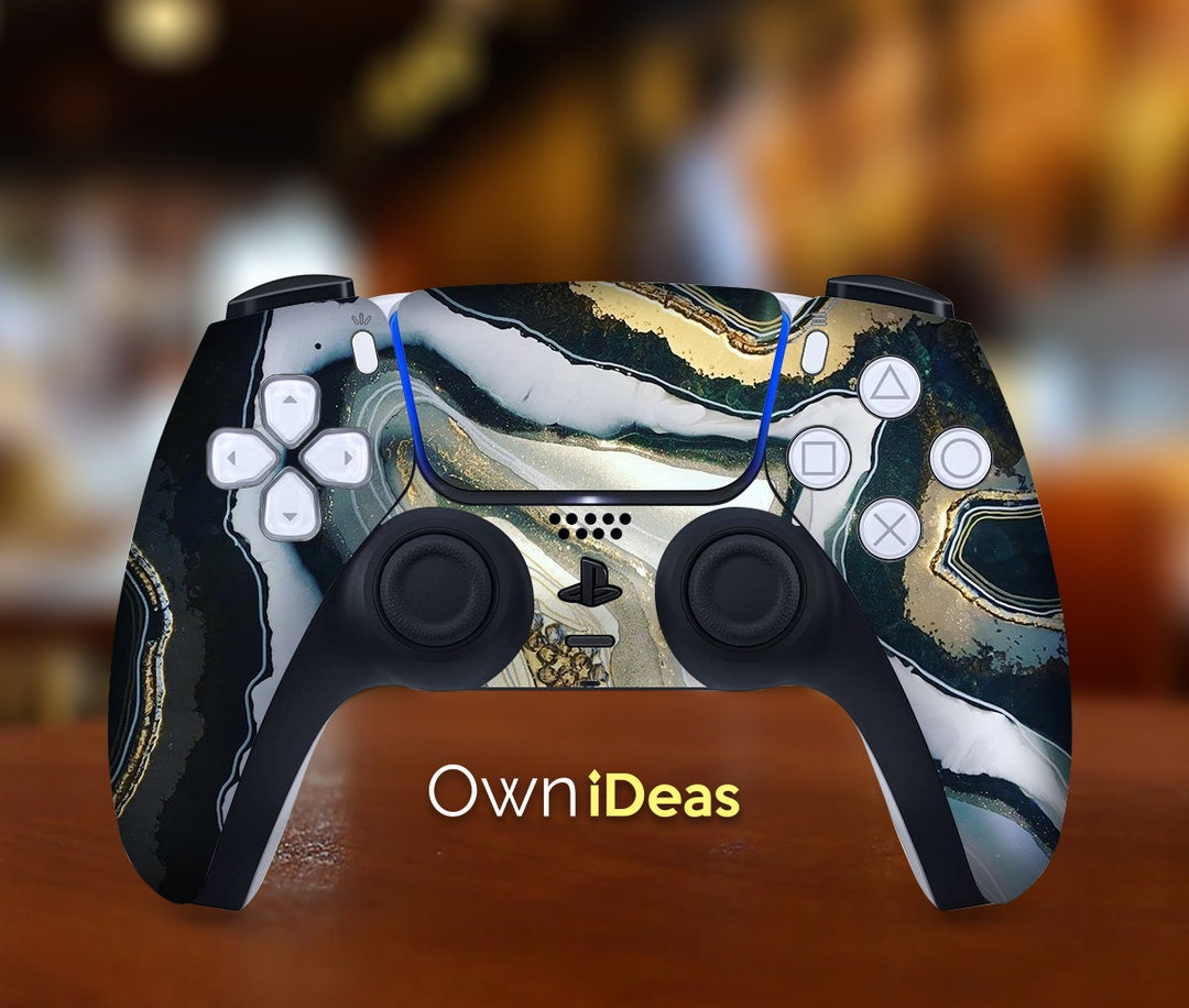 Ps5 Controller Skin, Marble Texture Style Customizable Personalized ...
