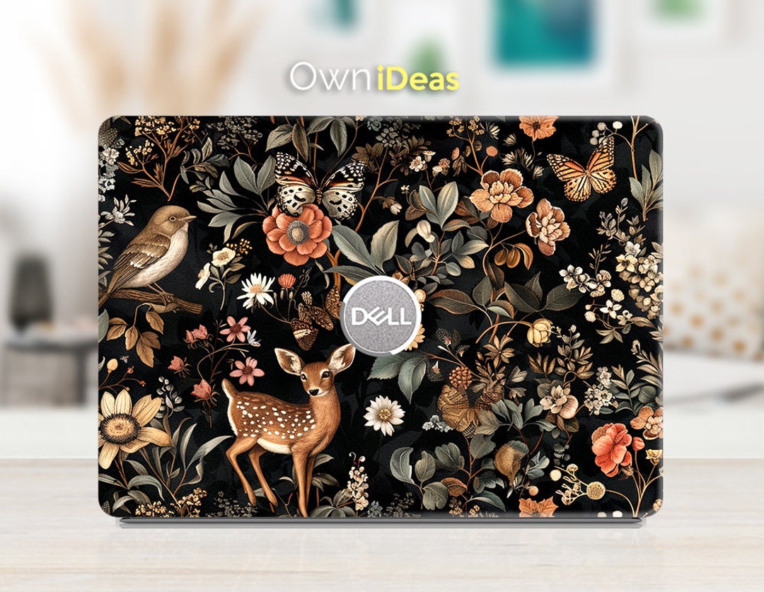 Dell Laptop Sticker Cute Animal Design Personalized Gift for Boyfriend ...