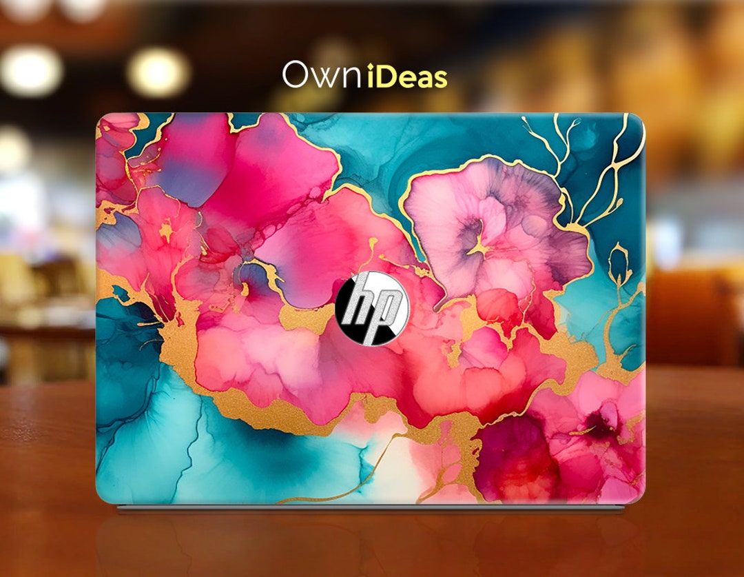 Hp Spectre Skin Graceful Flower Painting Design Petals Sticker ...