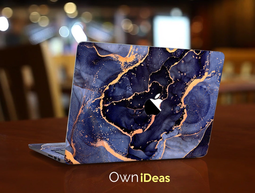 MacBook Pro 15 Inch Skin Blue Marble Texture Design Apple Laptop Decal ...