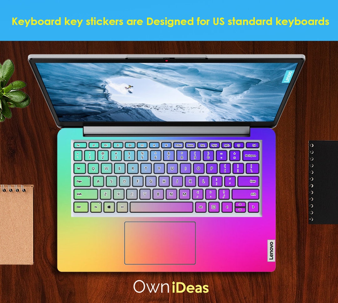 Lenovo Ideapad 5 Skin,rainbow Design Personalized Gifts for Girlfriend ...