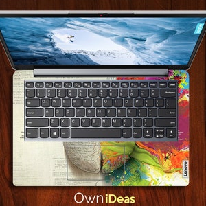 Lenovo Ideapad Thinkpad Skin Left Right Brain Design Personalized ...