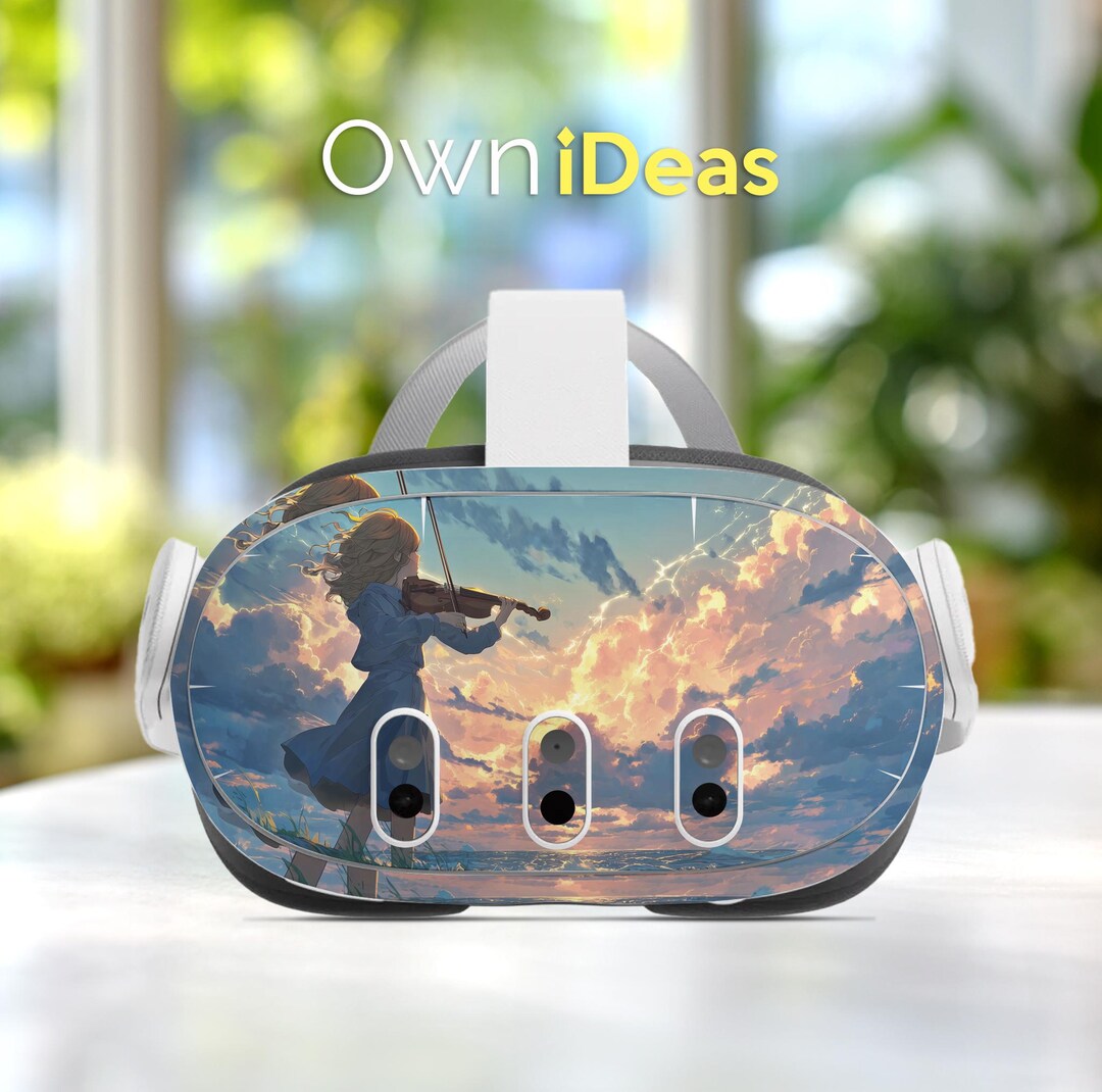 Beautiful Oculus Quest 2 Skin 3M Decal Sunburst and Piano Sound ...