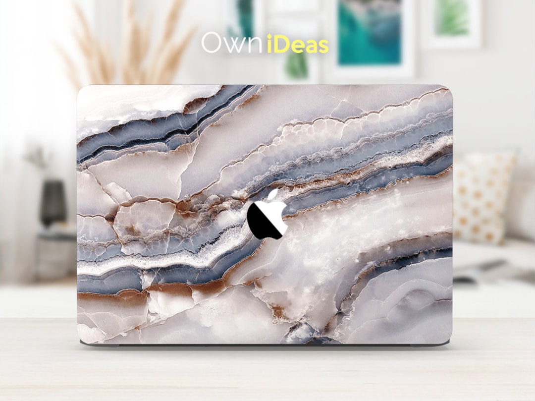 MacBook Pro 13 Inch Skin Marble Texture Design Apple Laptop Decal Mac ...