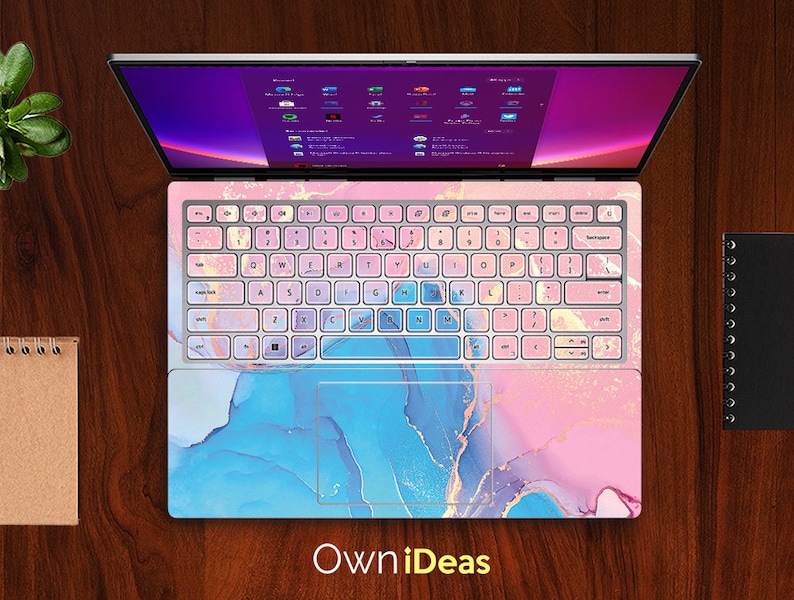 Dell Latitude 5420 Skin Decal Marble Texture Design - Etsy
