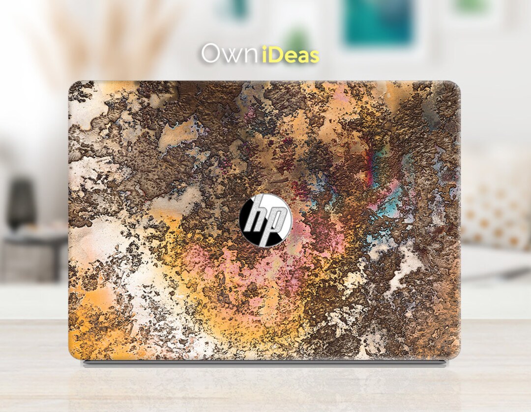 HP Probook Skins 14 Vinyl , Metal Style Personalized Gift, Fits HP ...