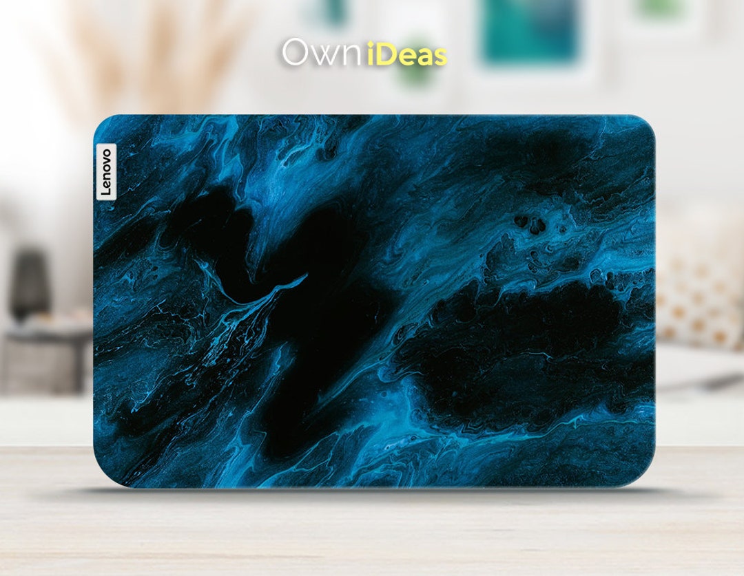 Personalization Gift, Lenovo Stickers, Individualized Blue Rendering ...
