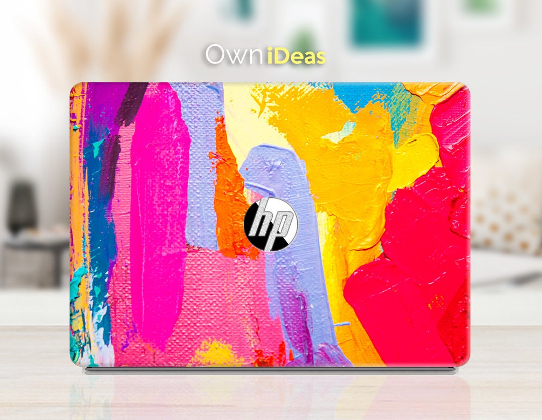 Hp Laptop Wraps, Abstract Oil Painting, Personalized Gift, Fits HP ...