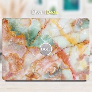Dell Notebook Skins, Marble Texture Personalized Customizable Gift ...