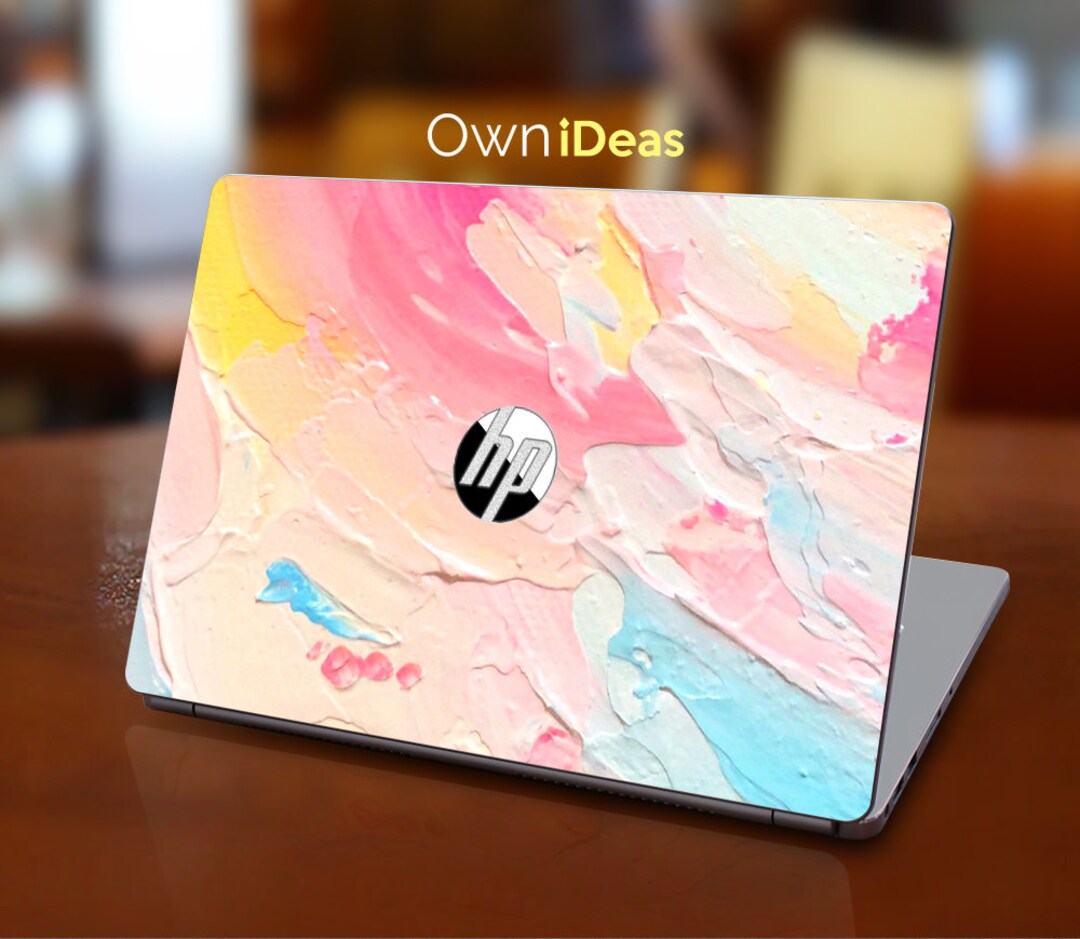 Hp Pavilion X360 Laptop Skin Color Oil Painting Personalized Gift Fits ...