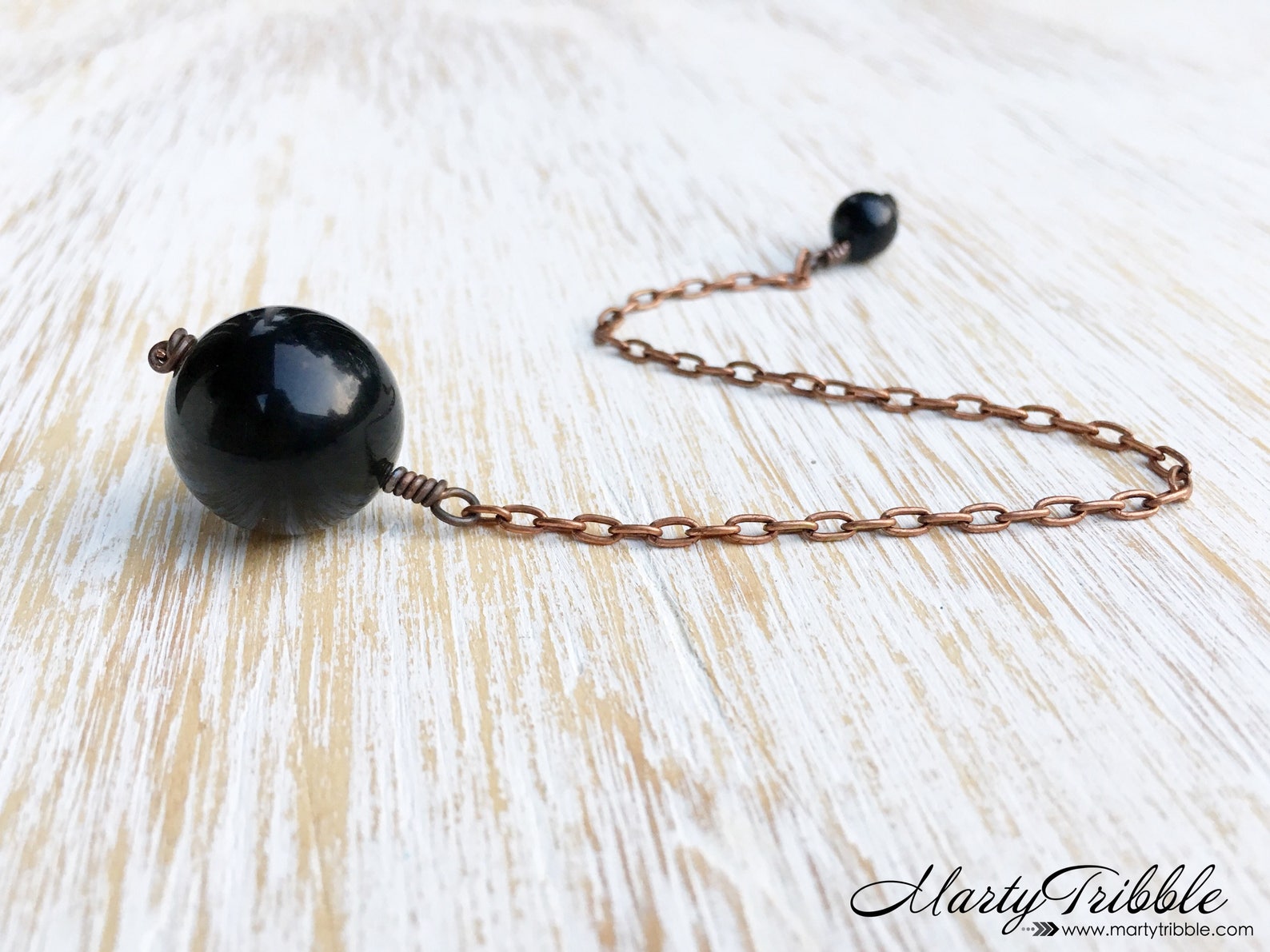 Crystal Pendulum Obsidian Pendulum Dowsing Pendulum Copper | Etsy