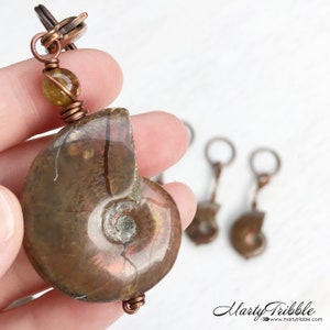 Ammonite Keychain, Sacred Geometry, Fossil Keyring, Science Gift ...