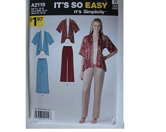 Loose Jacket Pattern - Etsy