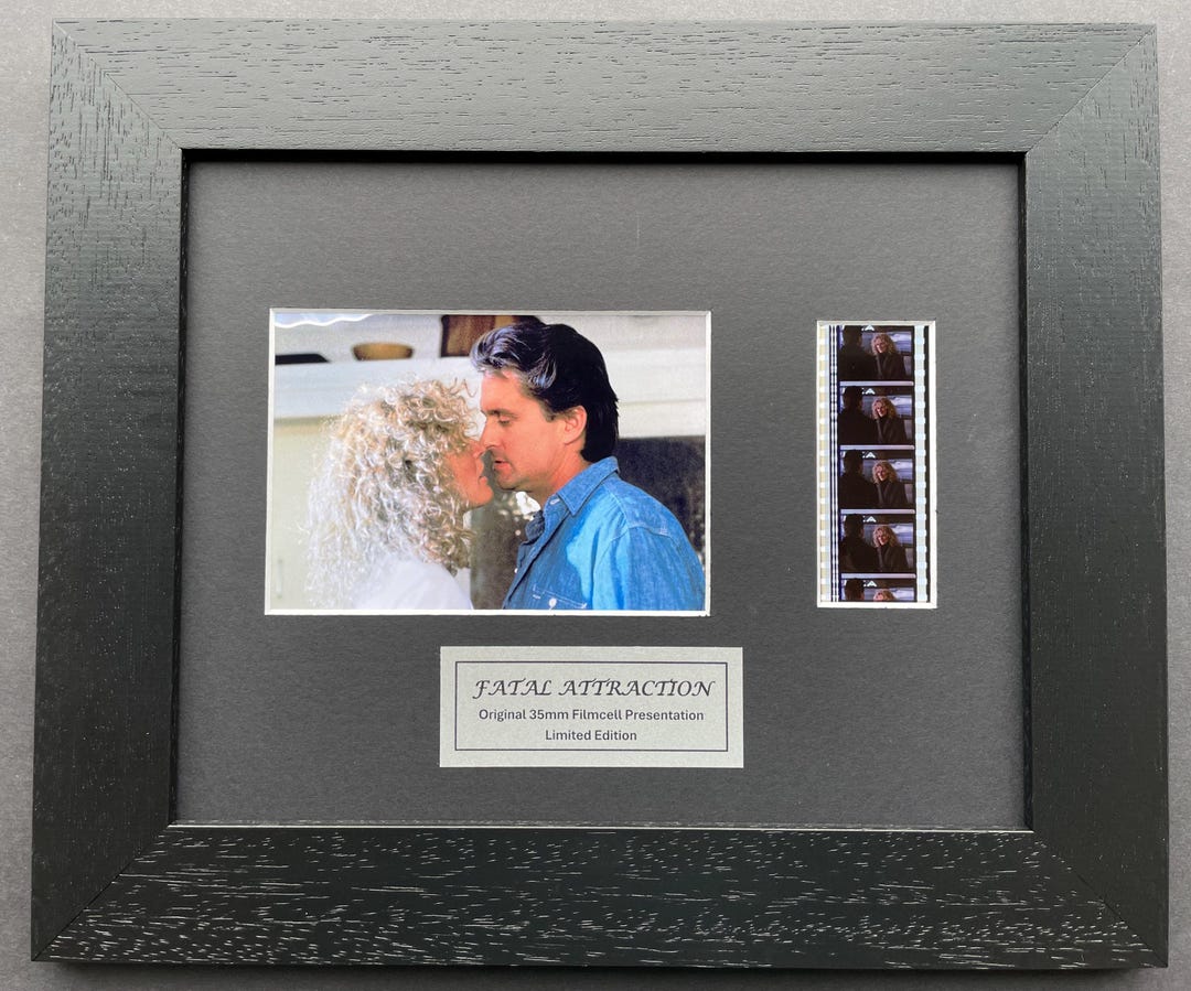 Fatal Attraction Original 35mm Film Cells Set Within Quality Wood Frame ...