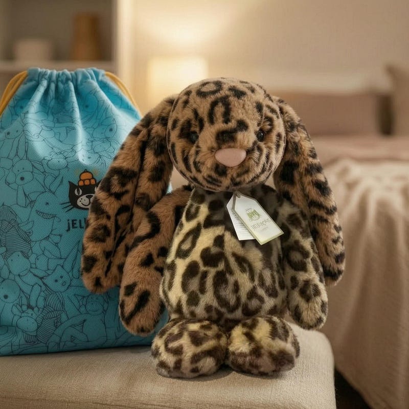 Leopard Stuffed Animal - Etsy UK