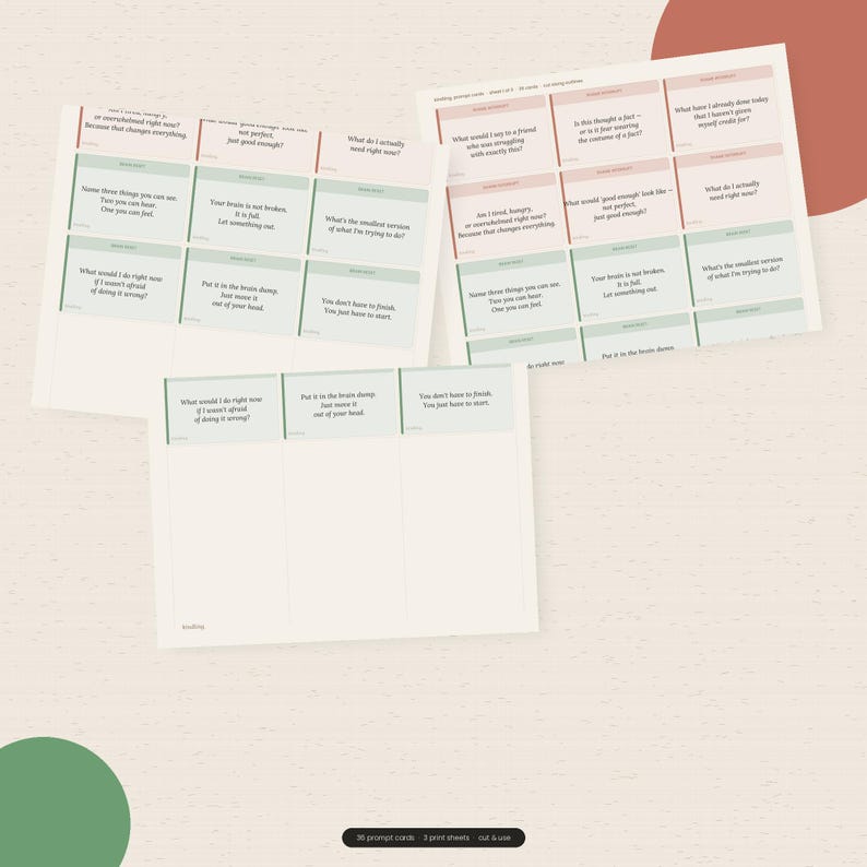ADHD Emotional Operating System | Printable Bundle | 5-Phase Support ...
