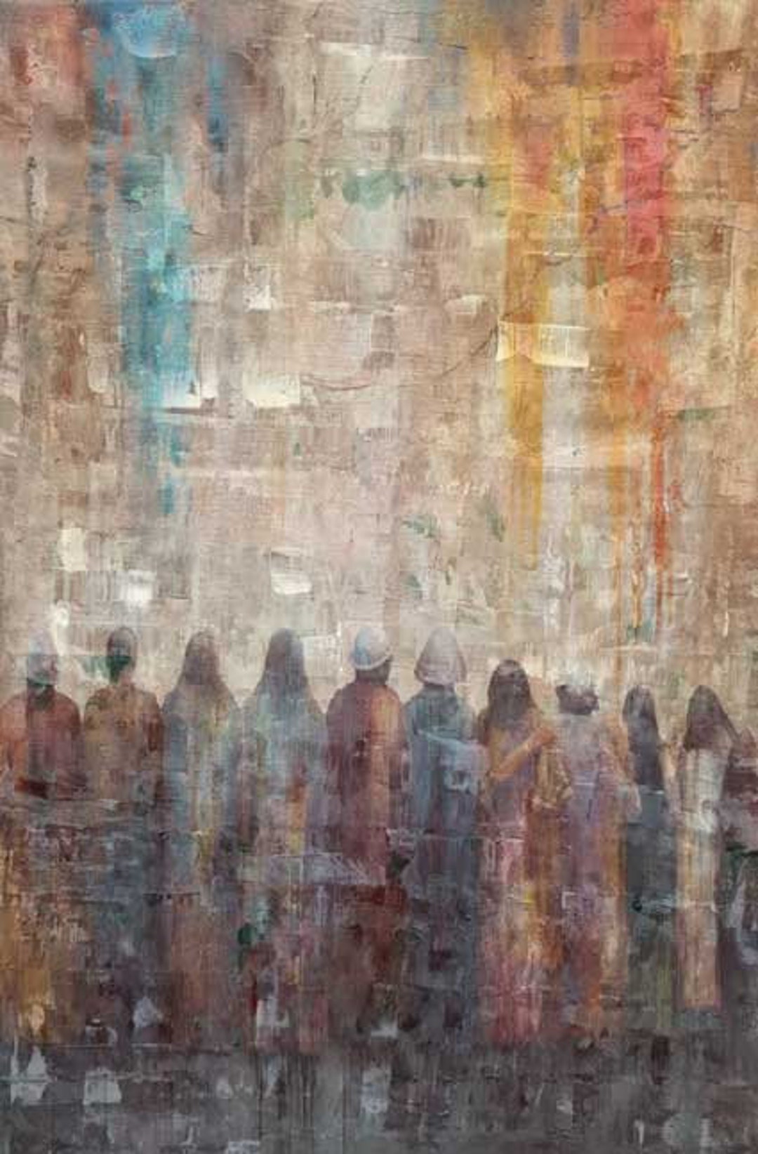 Jerusalem Western Wall Art Print Instant Download, Contemporary Digital ...