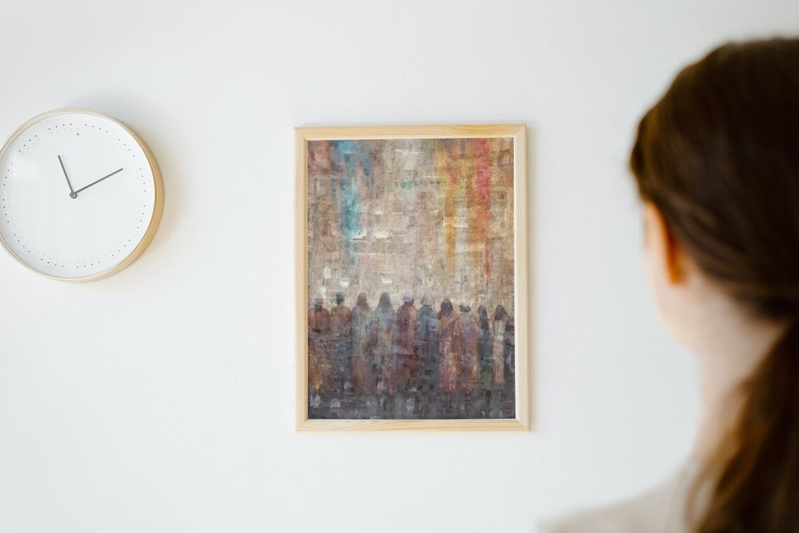 Jerusalem Western Wall Art Print Instant Download, Contemporary Digital ...