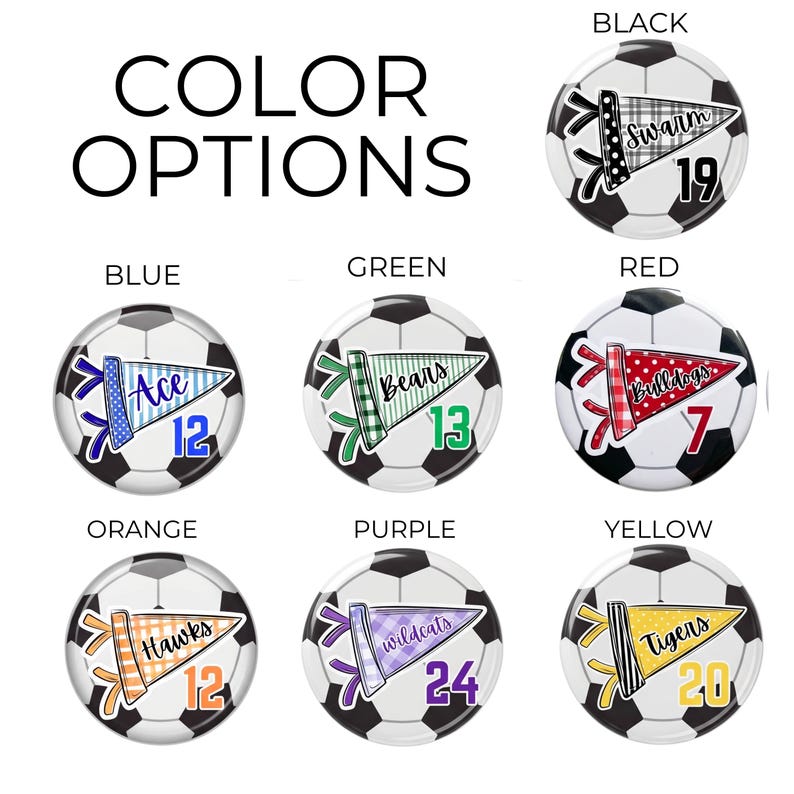 Custom Soccer Button for Soccer Mom Gifts Team Customized Pins Player ...