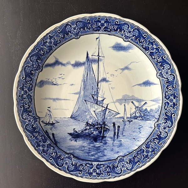 Sphinx Delft Plate - Etsy