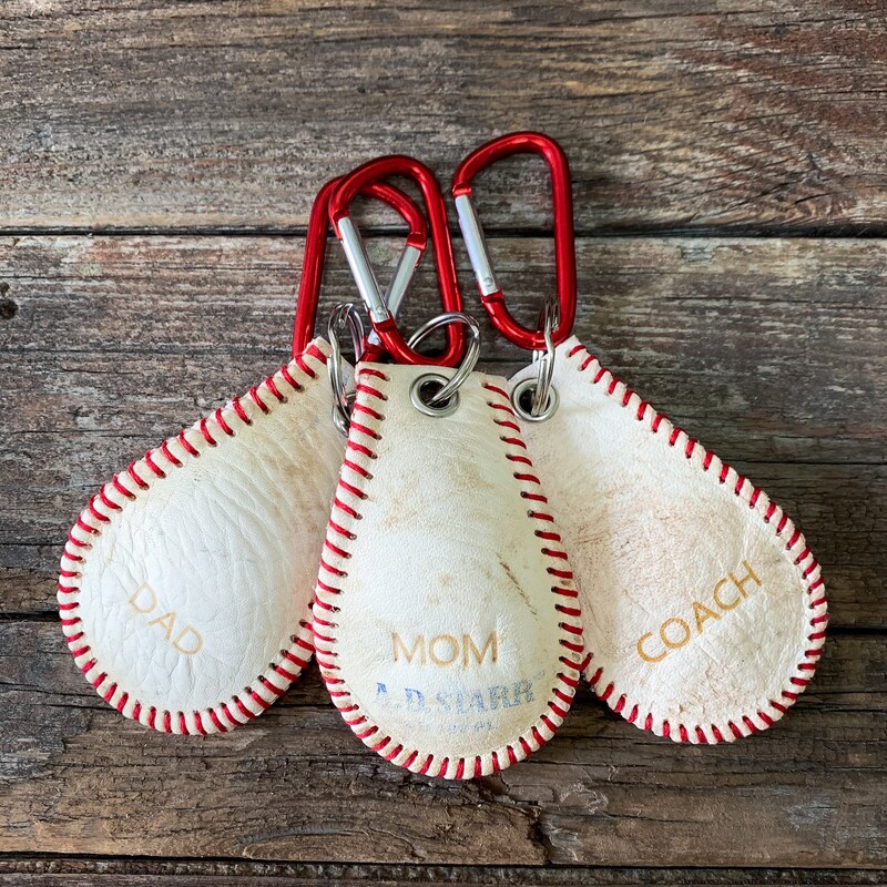 Baseball Keychain - Etsy