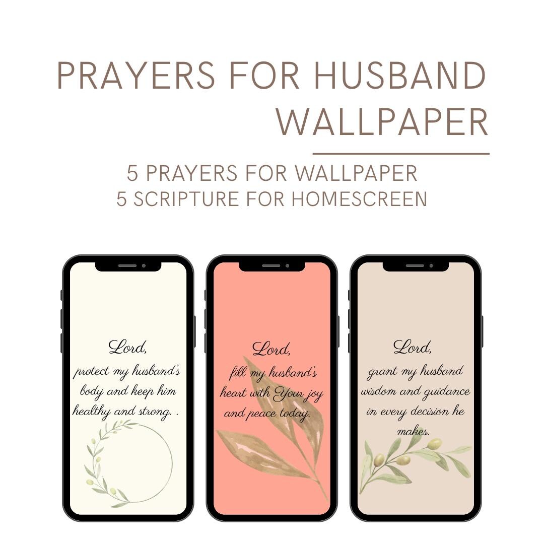 Christian Phone Wallpaper L Prayers for Husband L Bible Verse Wallpaper ...