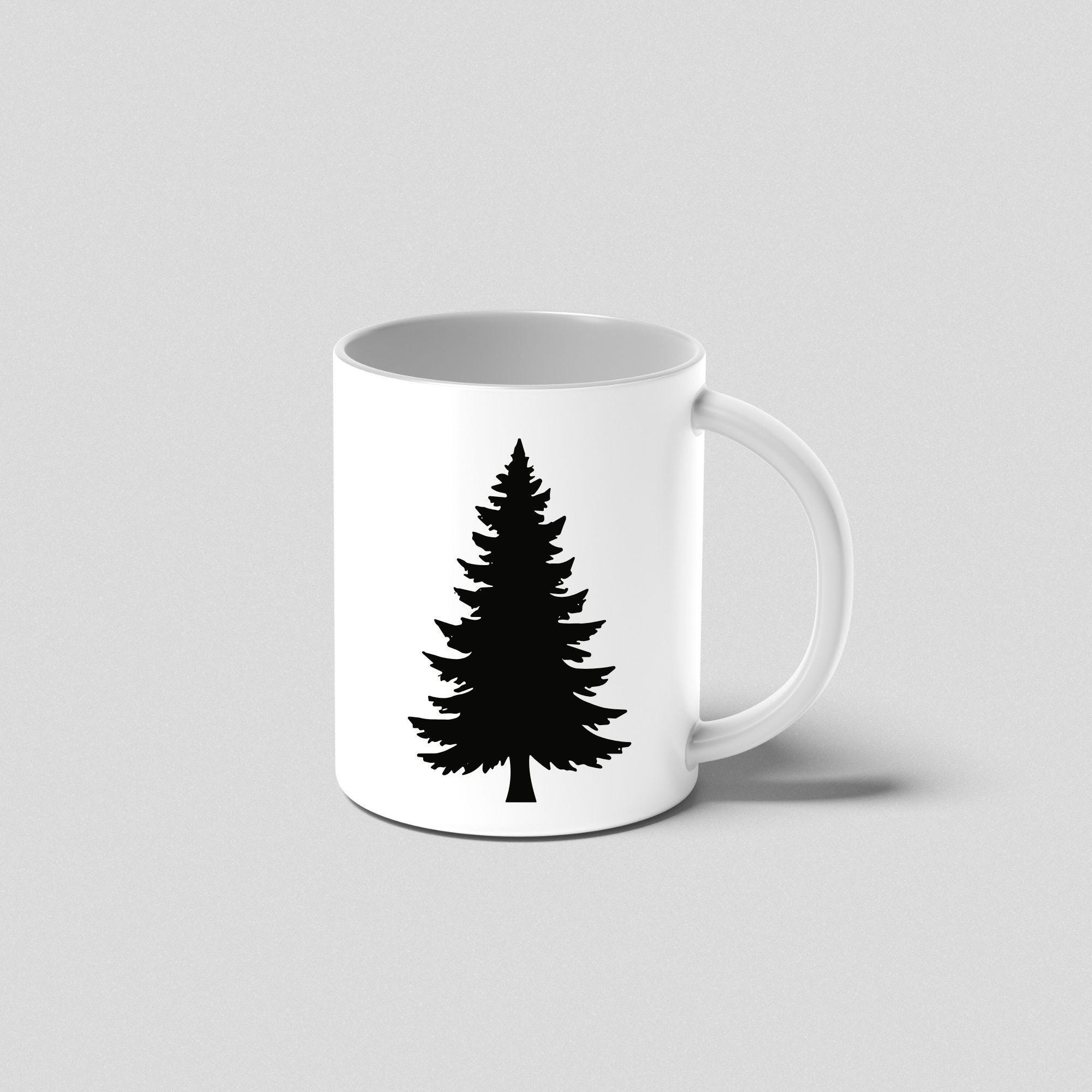 Evergreen Trees Svg,forest Silhouettes,tree Line Svg Png,digital File ...
