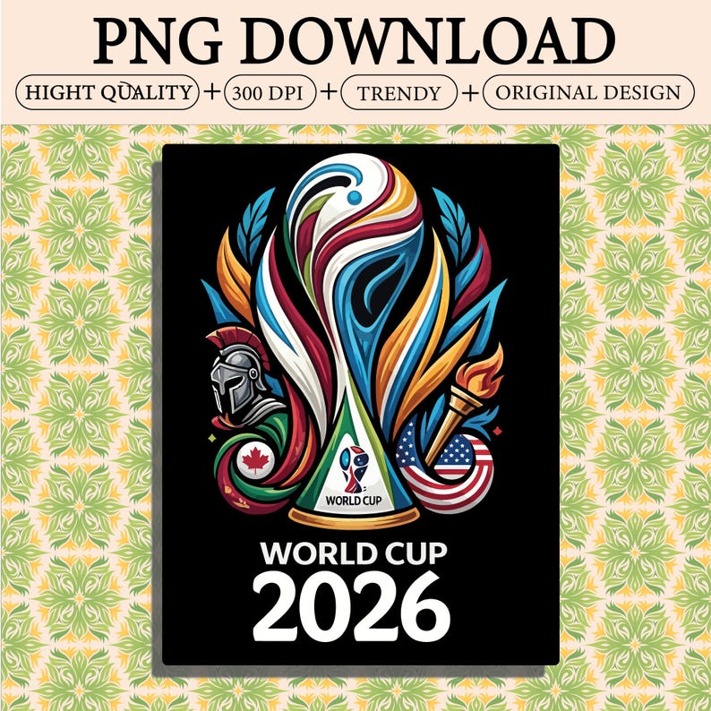 World Cup 2026 Countries PNG Bundle, International Soccer Country ...