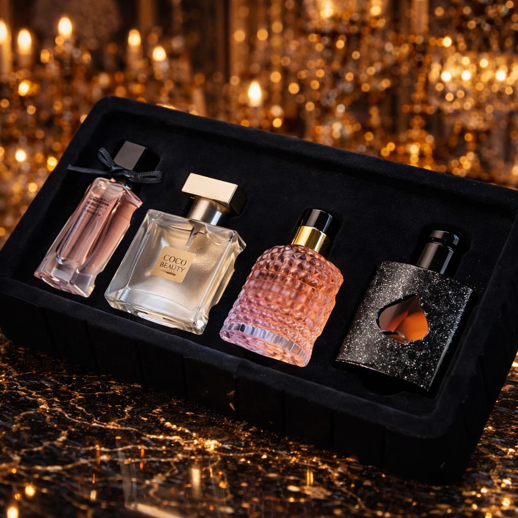 Luxury 4-piece Perfume Gift Set – Elegant Fragrance Collection for ...