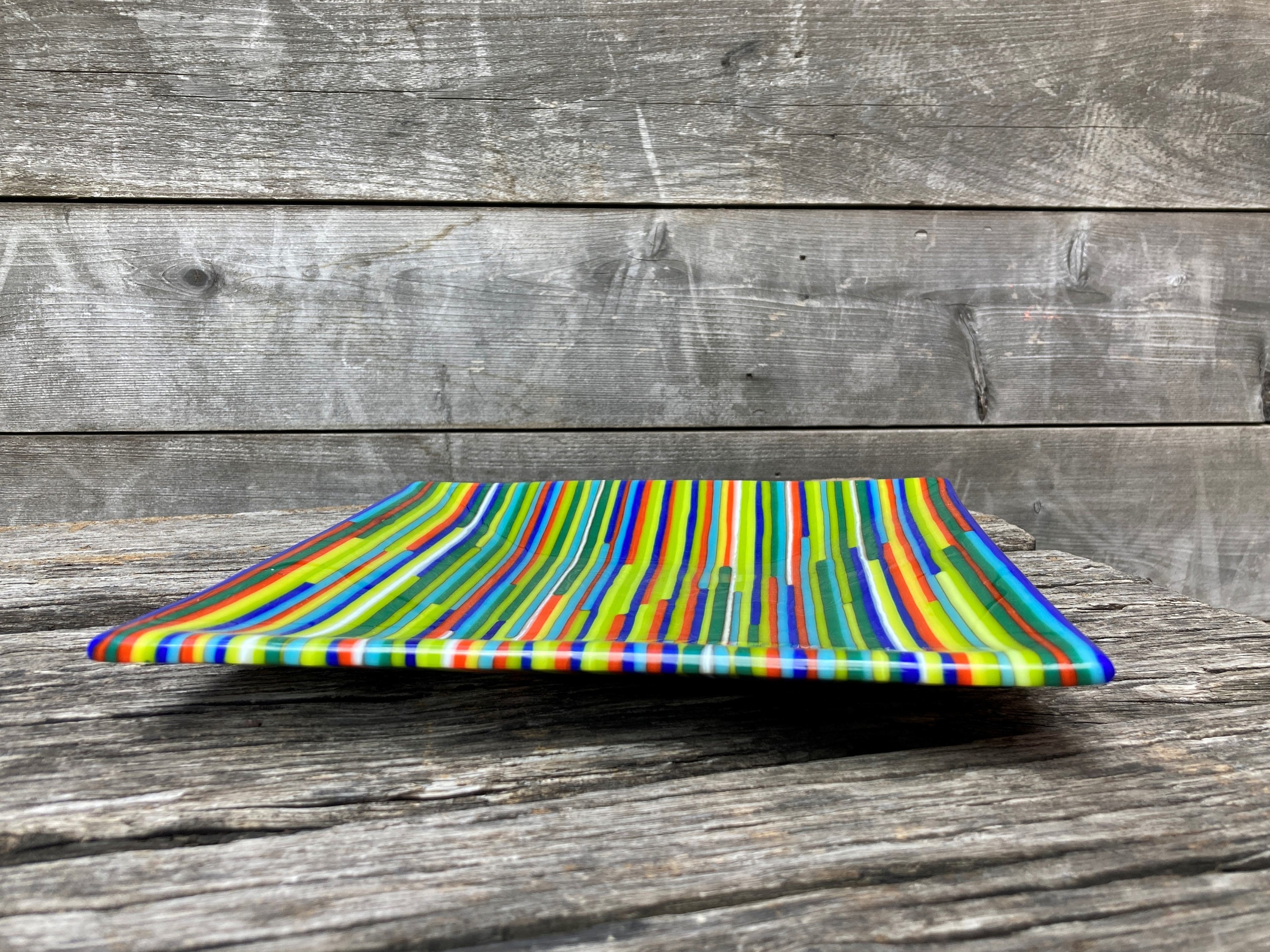 Rainbow Theme Plate Set - Etsy